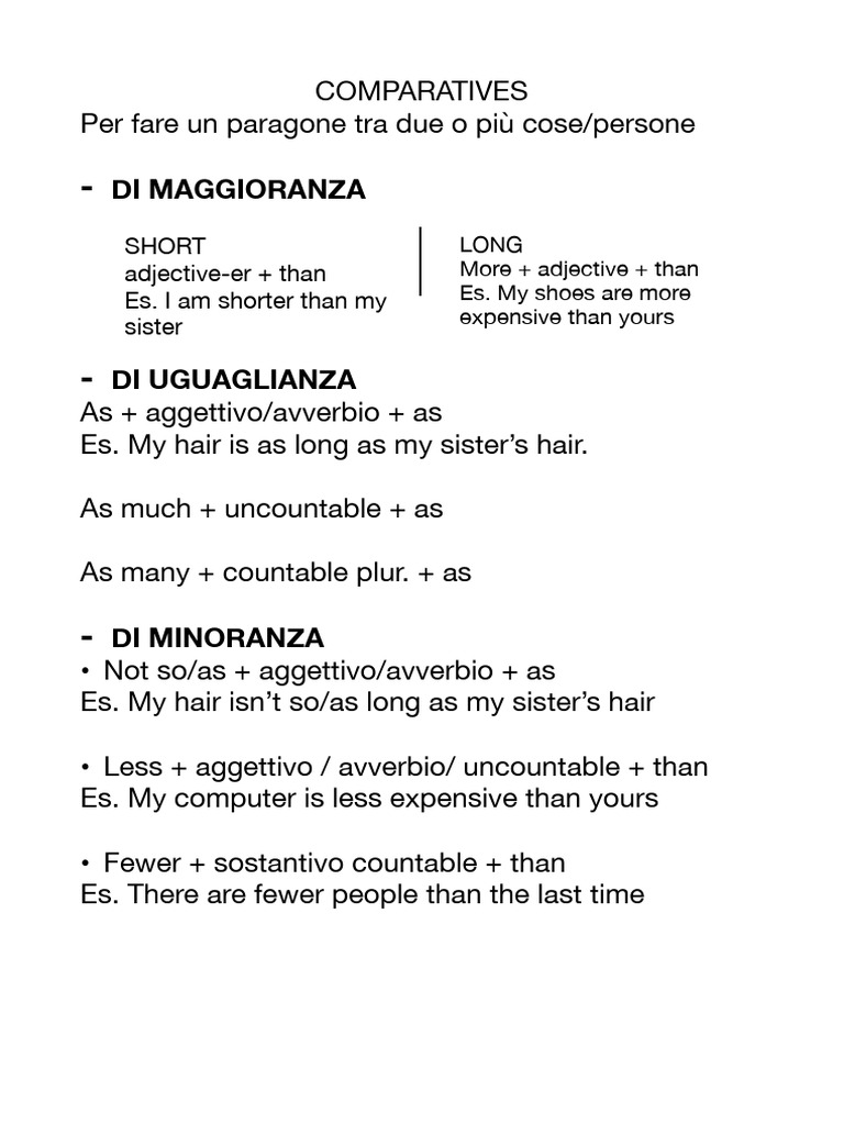 Comparatives and Superlatives 2 | PDF | Syntax | Semantic Units