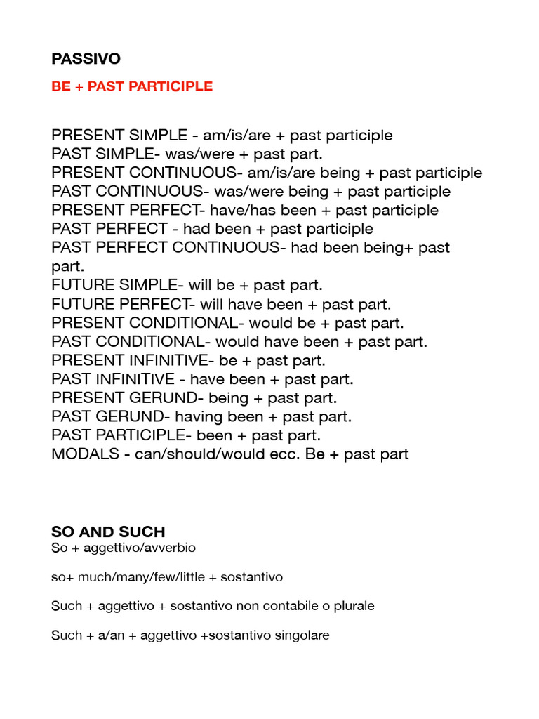 Passive and Have Something Done | PDF