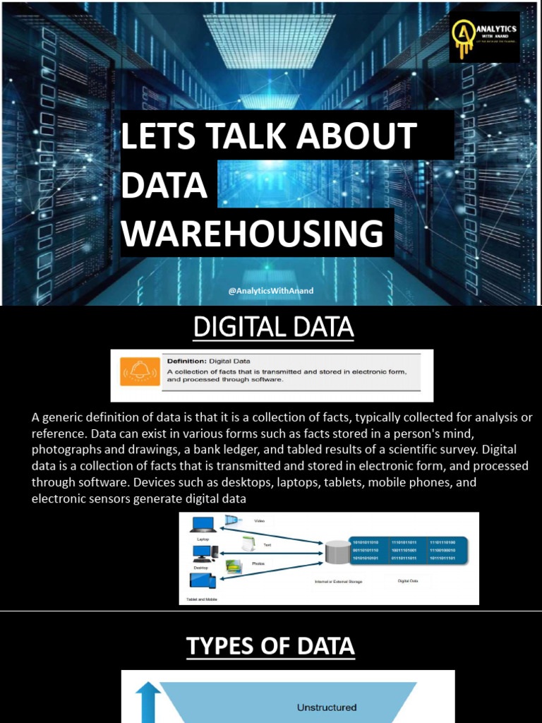 Introduction To Data Concepts 1 | PDF | Databases | Data Warehouse