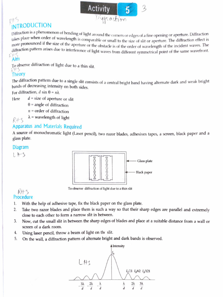 Adobe Scan Mar 06, 2025 | PDF | Diffraction | Physical Phenomena