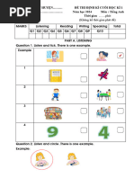 Class 2 English Listening Activity | PDF