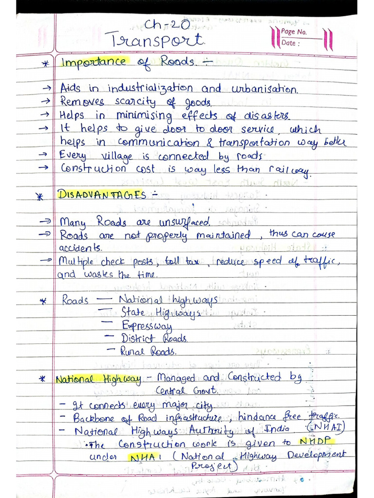 Geography Notes | PDF