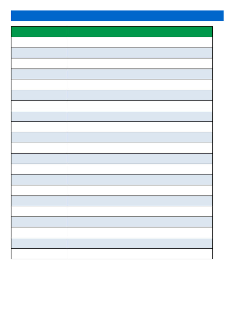 Daily Timetable Colored | PDF