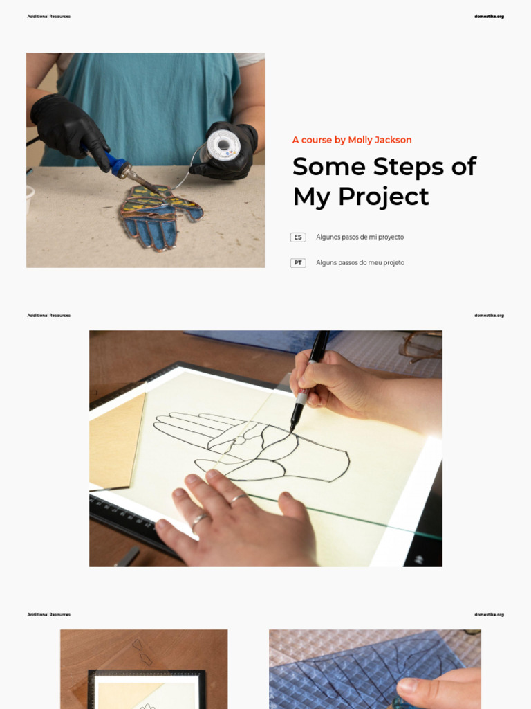 U4 - Steps of My Project | PDF