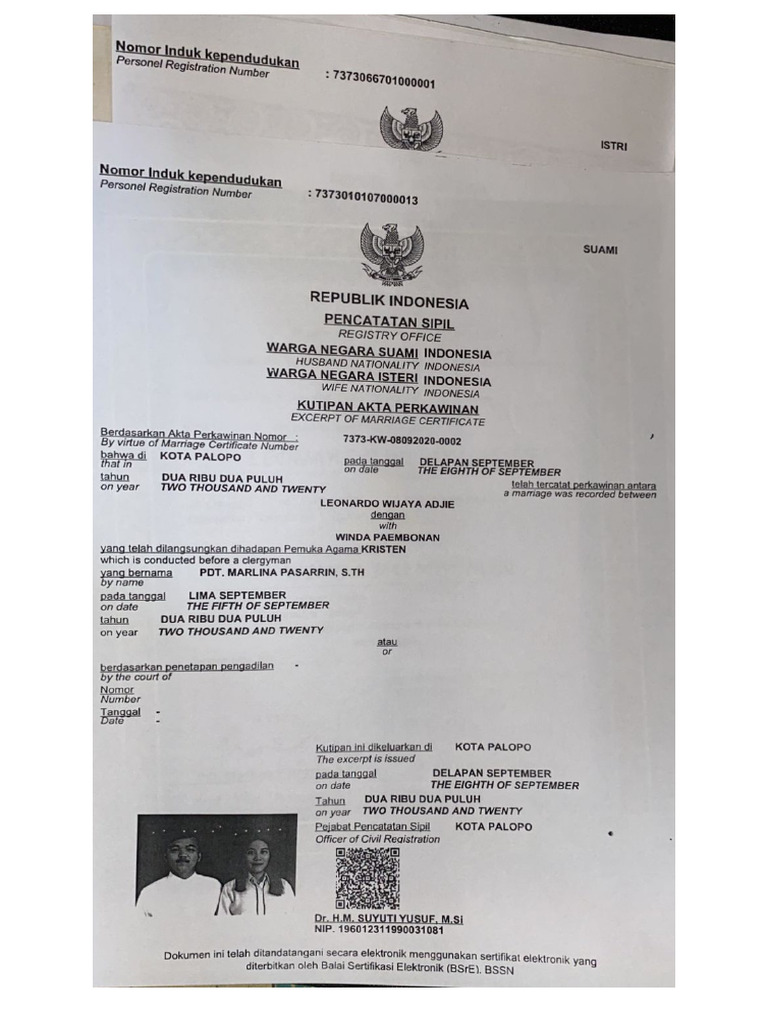 TapScanner 12-03-2025-18 26 Akta Nikah Sipil | PDF