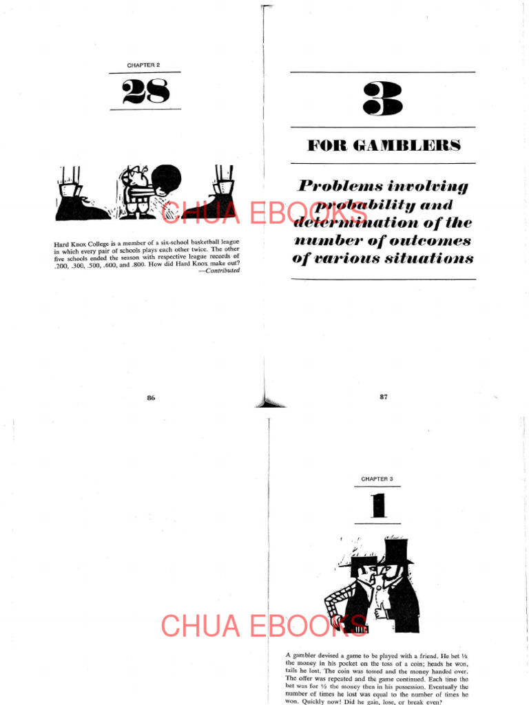 Litton's Problematical Recreation - Chap 3 - For Gamblers | PDF