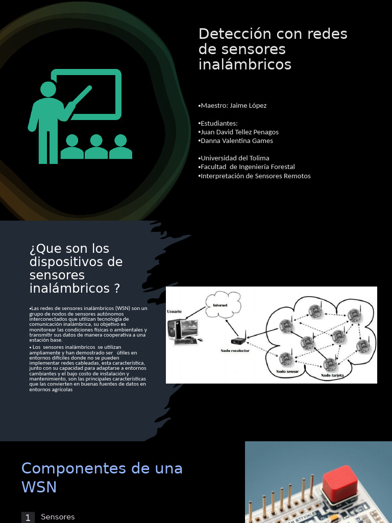 Redes de Sensores Inalambricos en La Agricultura | PDF | Red ...