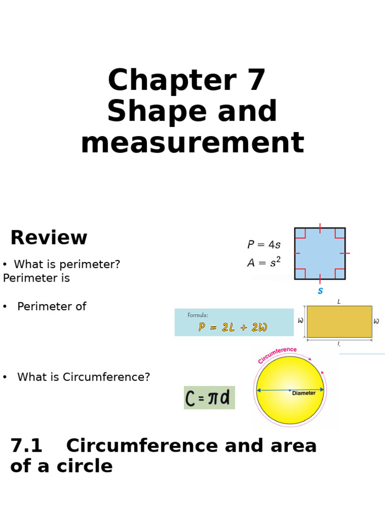 Understanding Perimeter and Circumference | PDF