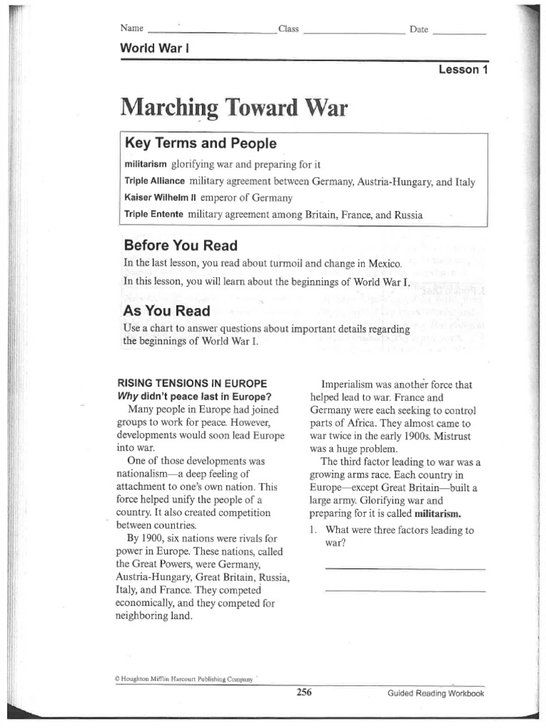 Marching Towards War | PDF