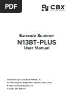 NETUM Scanner Manual | PDF | Universal Product Code | Barcode