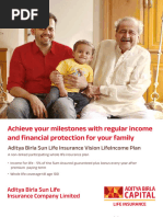 ABSLI Nishchit Aayush Plan Details | PDF | Insurance | Life Insurance