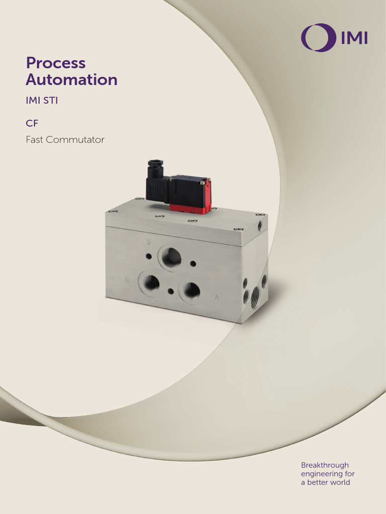 Fast Commutator CF Technical Overview | PDF | Valve | Pipe (Fluid ...