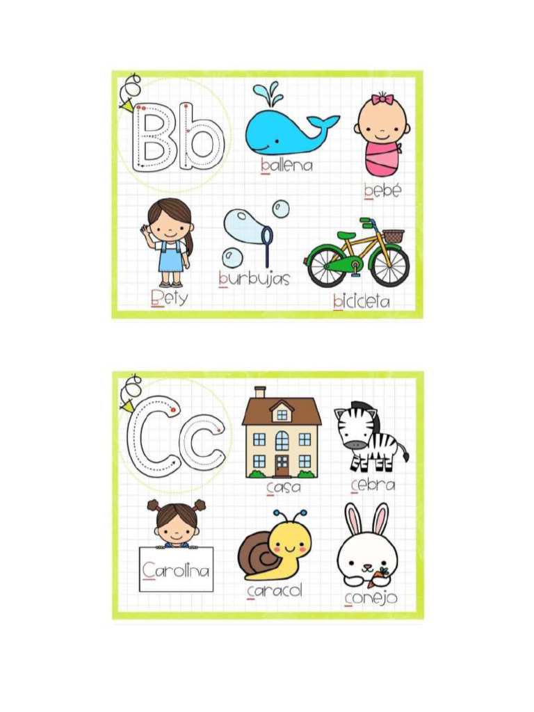 ABECEDARIO Docx-1 | PDF