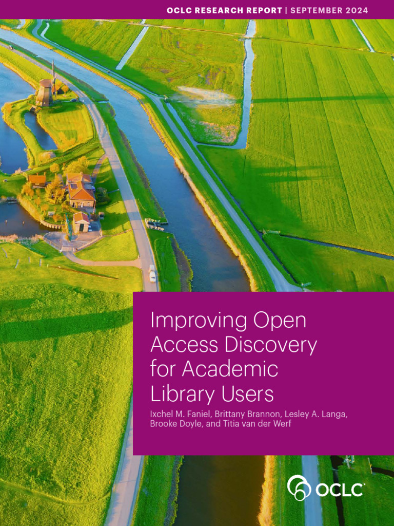Open Access Discovery Library Users | PDF | Open Access | Libraries
