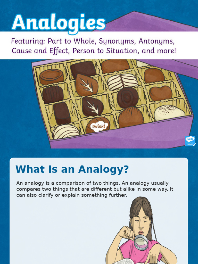 Us e 504 Analogies Powerpoint With Quiz - Ver - 4 | PDF | Analogy
