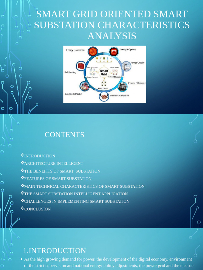 Smart Substation | PDF | Smart Grid | Electrical Grid
