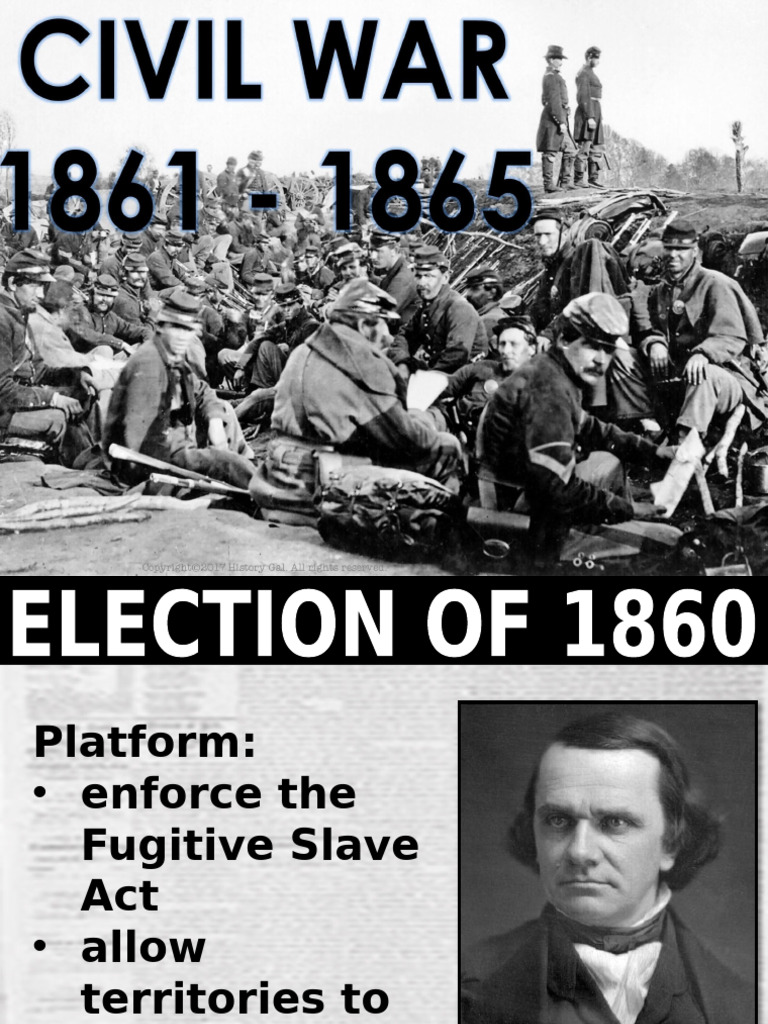 History Gal - Civil War PowerPoint | PDF | Confederate States Of ...