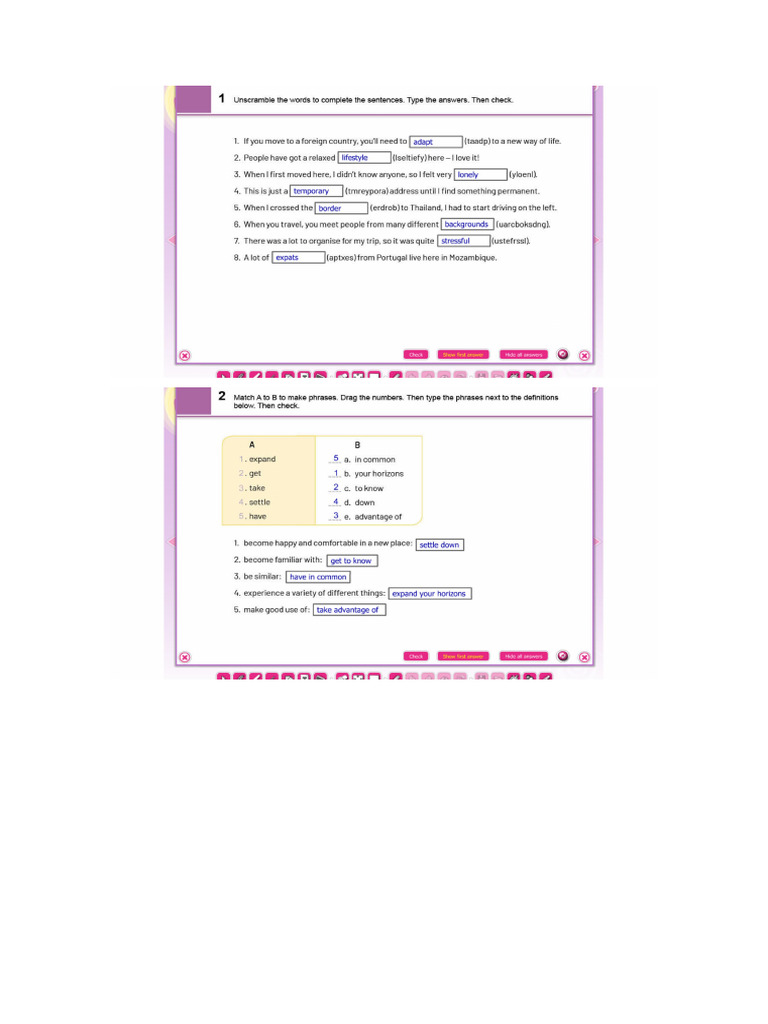 MODULE 2 ANSWER KEY | PDF