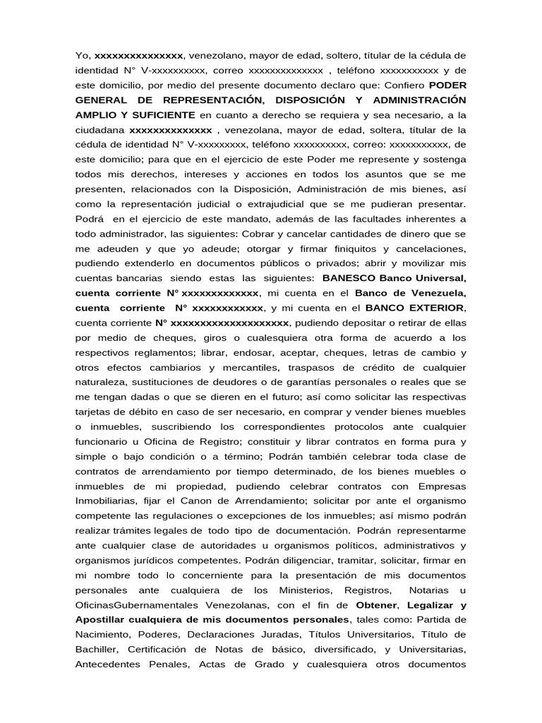 Poder Amplio 2 | PDF | Bancos | Cheque