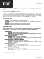Escala CARS2-HF para Avaliação do Autismo | PDF | Psicologia | Ciências ...