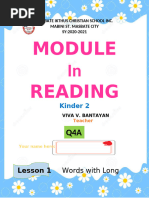 Ay Sound Words - Phonics Sounds | PDF