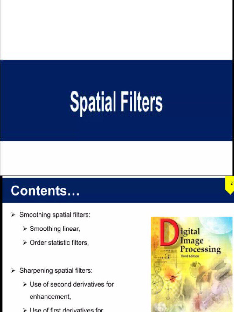 Smoothing & Sharpening of Images | PDF