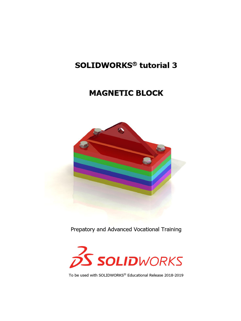 SolidWorks Tutorial 3 For Prepatory and Advanced Vocational Training ...