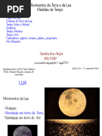 Lista de Exercicios A Lua Com Gabarito | PDF | Lua | Terra