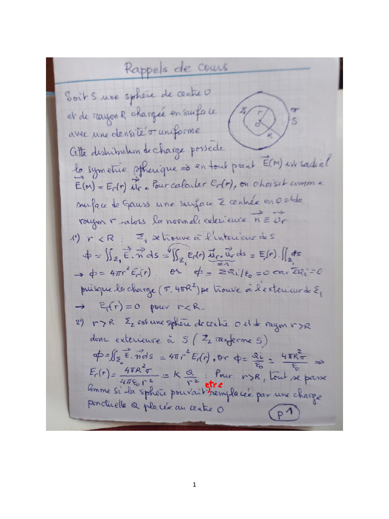 Corriges Des Exos 21-22&23 Serie 1 | PDF