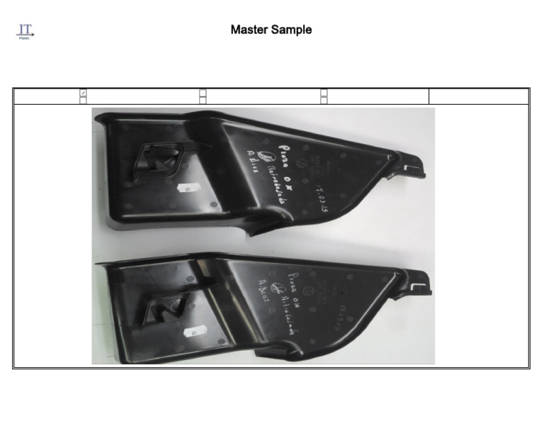15 PPAP Master Sample | PDF
