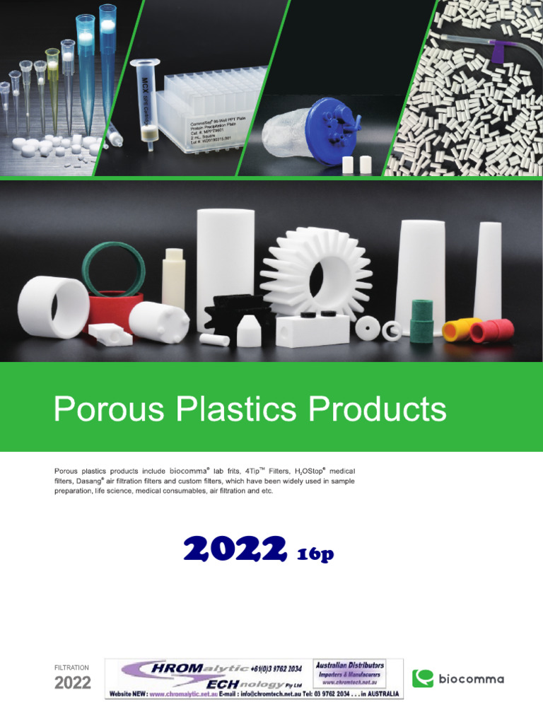 BioComma Porous Plastics Products 2022A 16p | PDF