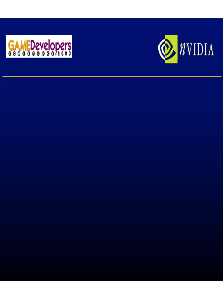 GDC2K_ShadowsTransparencyFog | PDF | Texture Mapping | Rendering (Computer Graphics)