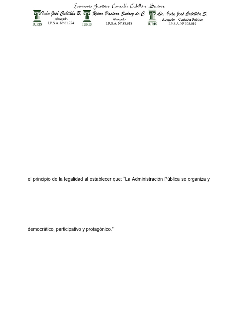 Analisis Al Principio de Legalidzd | PDF | Constitución | Gobernancia