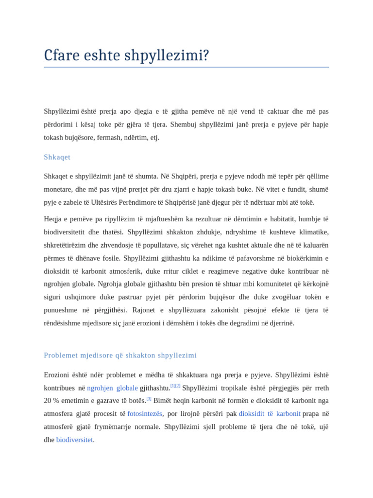 Cfare Eshte Shpyllezimi | PDF