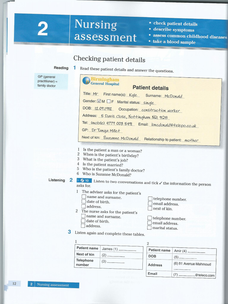 Nursing 1 Unit 2 p.12-19 (3) | PDF