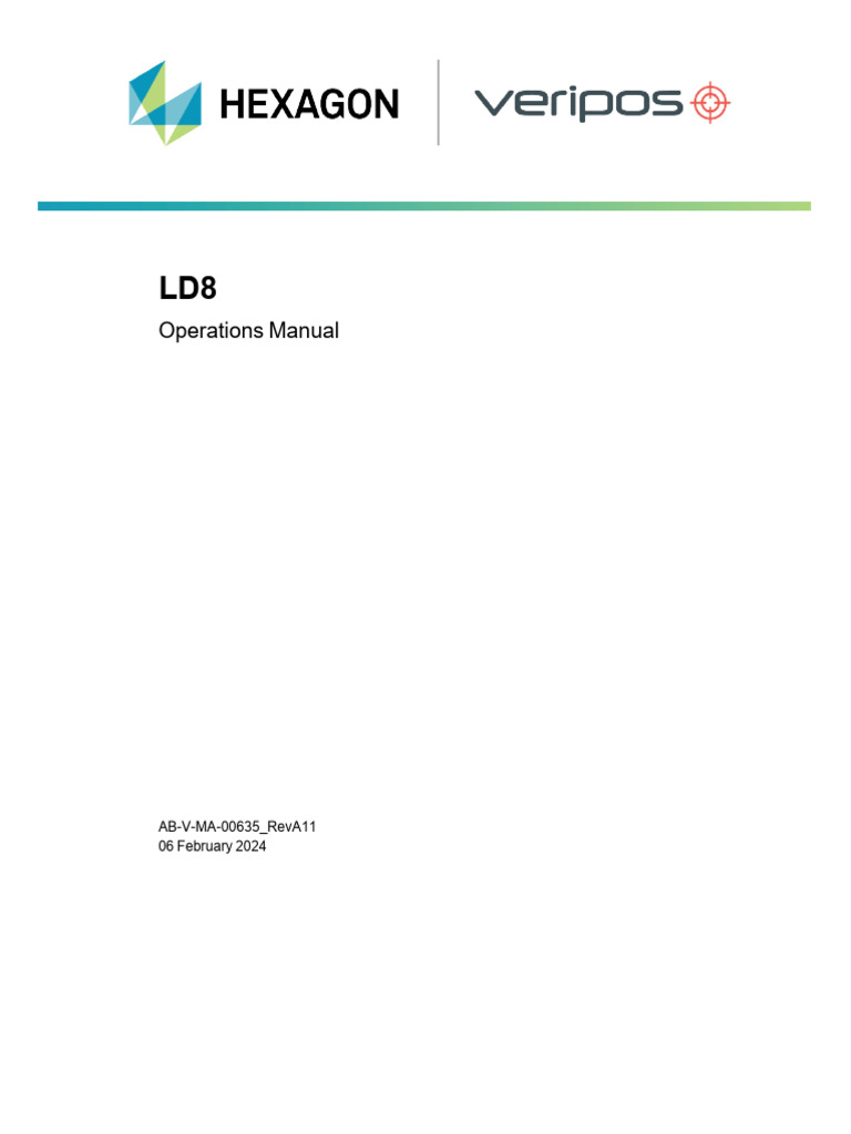 LD8 Operations Manual | PDF | Ip Address | Waste