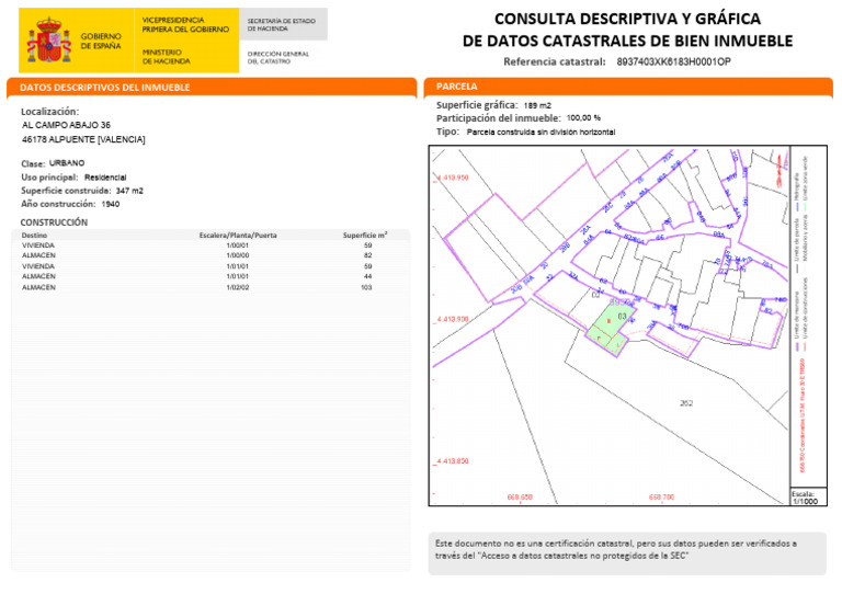 Consulta de Datos Catastrales Nazca | PDF | Tecnología geográfica ...