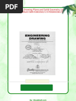 ND Bhatt Engineering Drawing Solutions PDF | PDF | Engineering | Plane ...