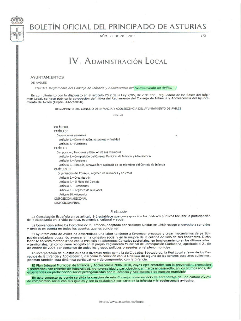 Consell Aviles | PDF