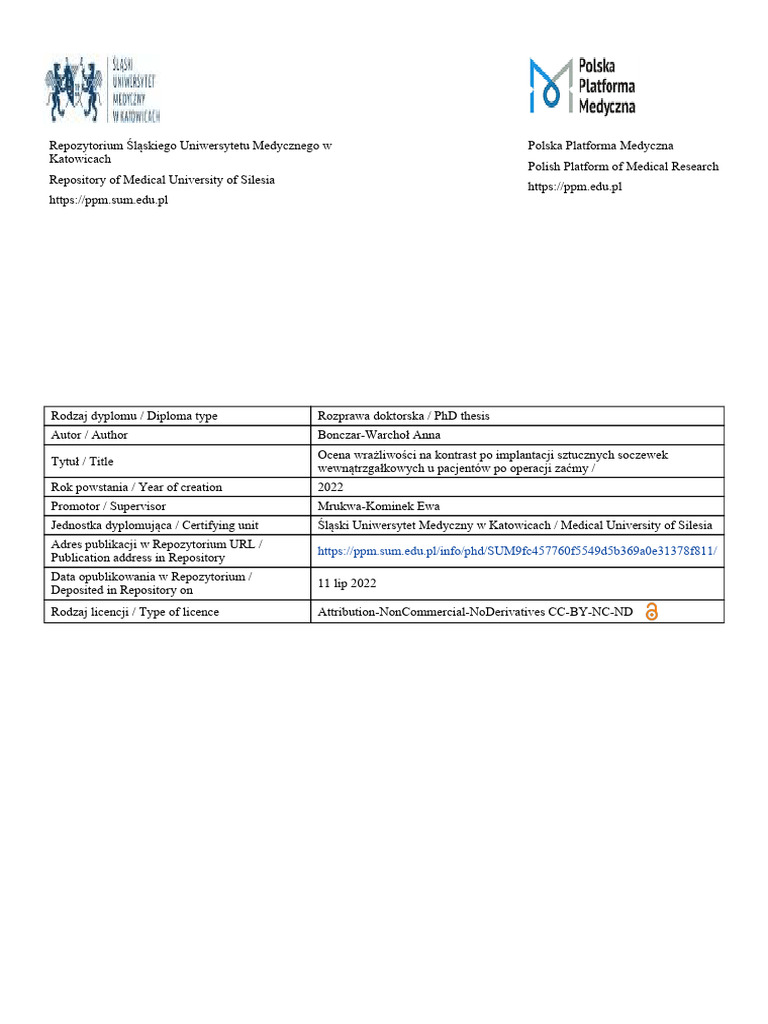 Bonczar-Warchoł Anna | PDF