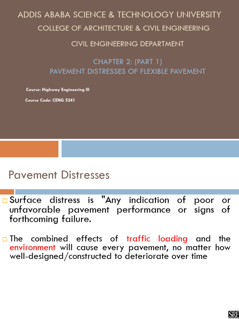 Flexible Pavement Distresses Overview | PDF | Road Surface | Civil ...