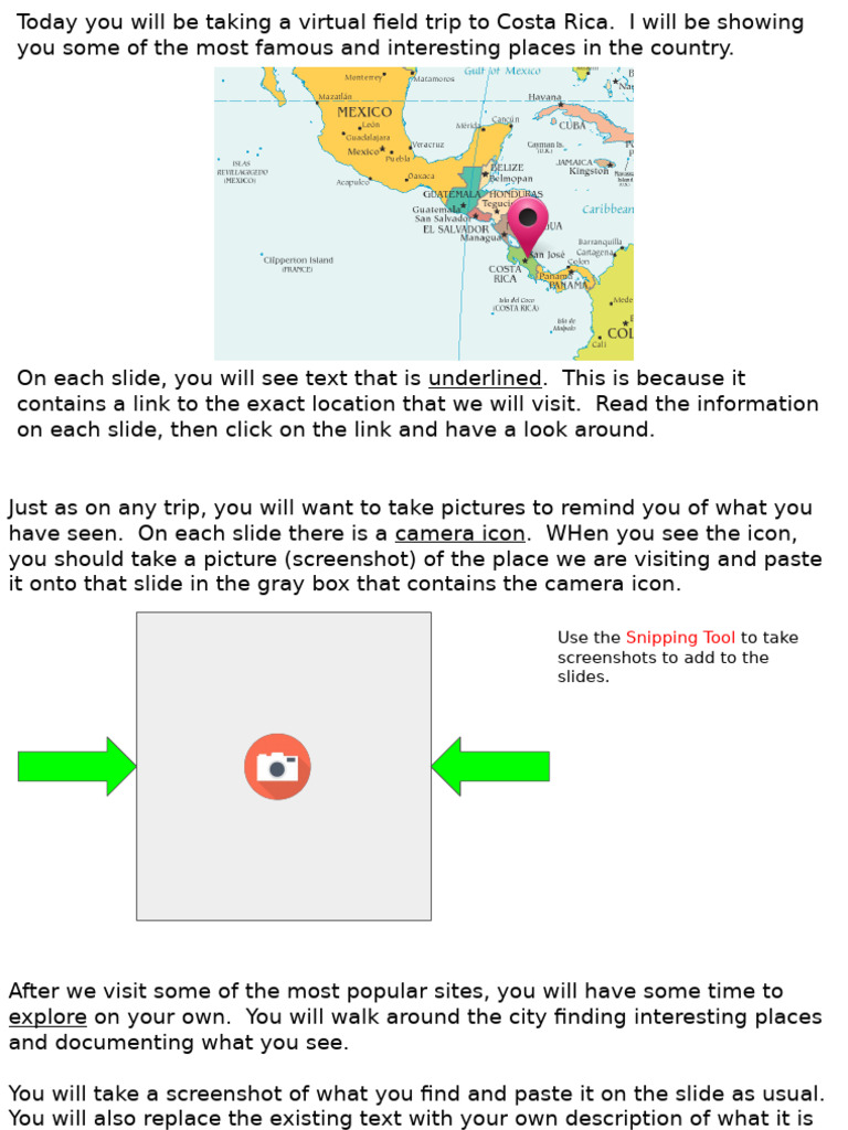 Excursión Virtual - Costa Rica | PDF | Volcano | Earth Sciences