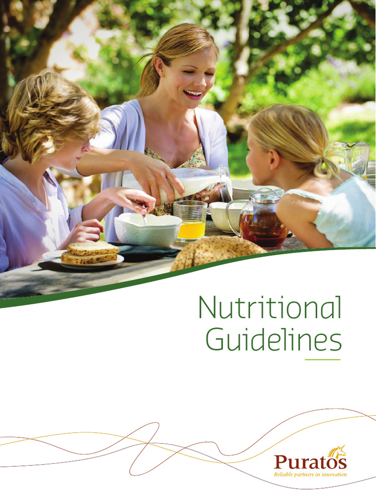Puratos Nutritional Guidelines Overview | PDF | Fat | Whole Grain