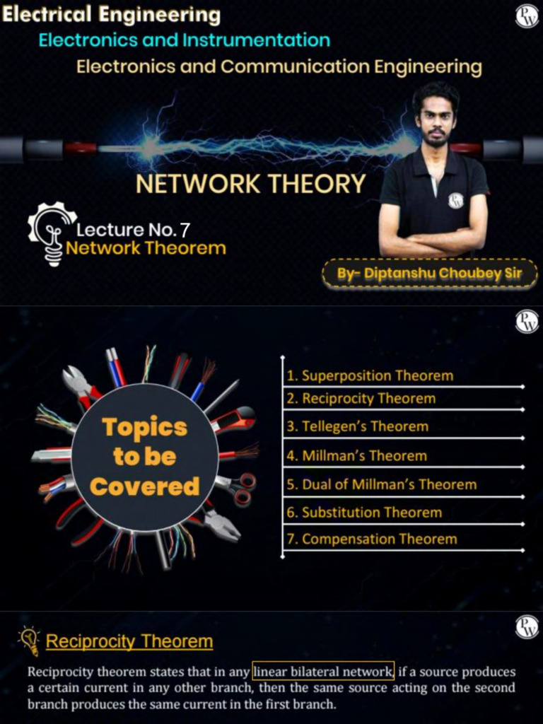 Network Theorems 07 - Clas | PDF
