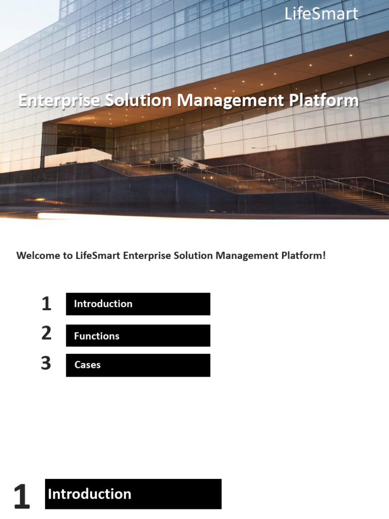 Enterprise Solution Platform Final | PDF | Mobile App | Energy Conservation