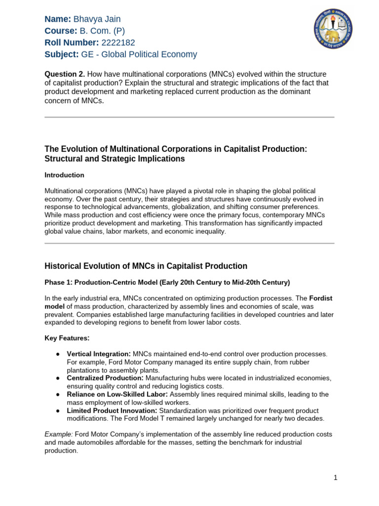Bhavya Jain 2222182.GpeQ2 | PDF | Apple Inc. | Brand