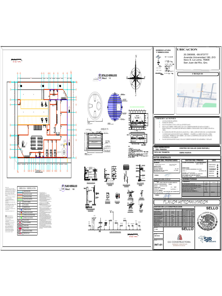Planos Hidrosanitarios | PDF