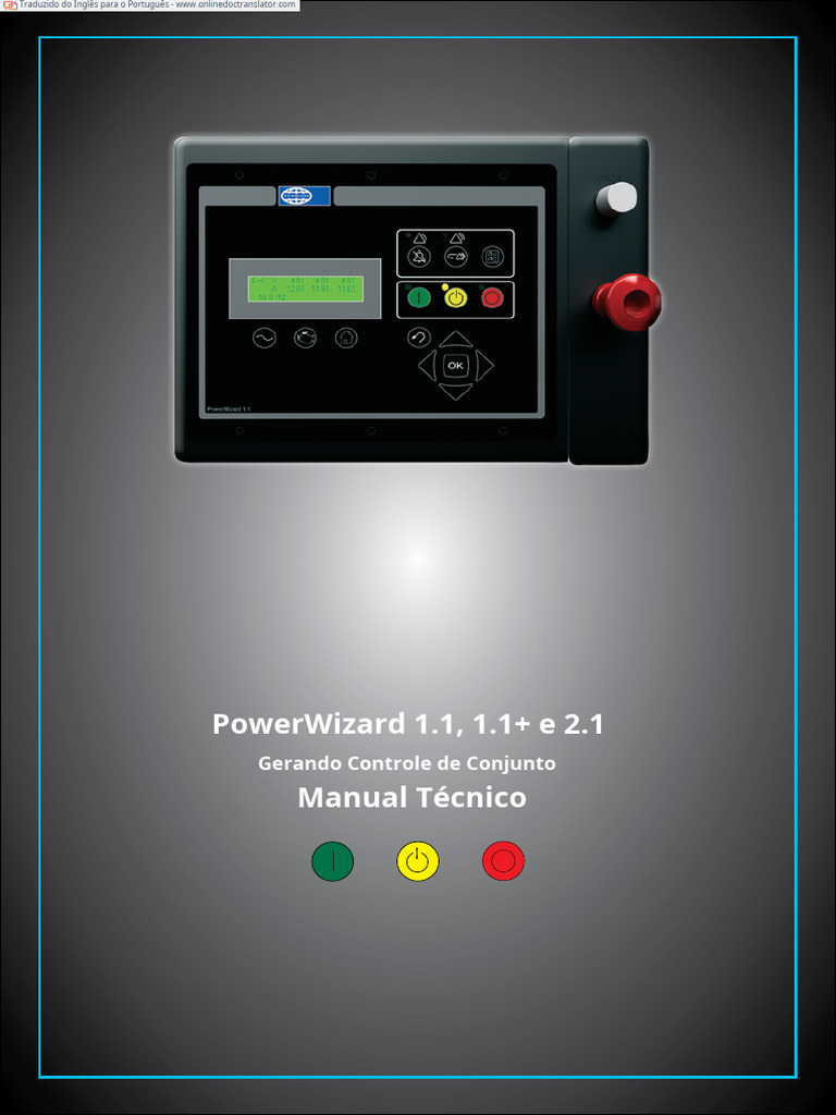 Powerwizard 1 1 1 1 2 1 Technical Manual - En.pt | PDF | Motores | Scada