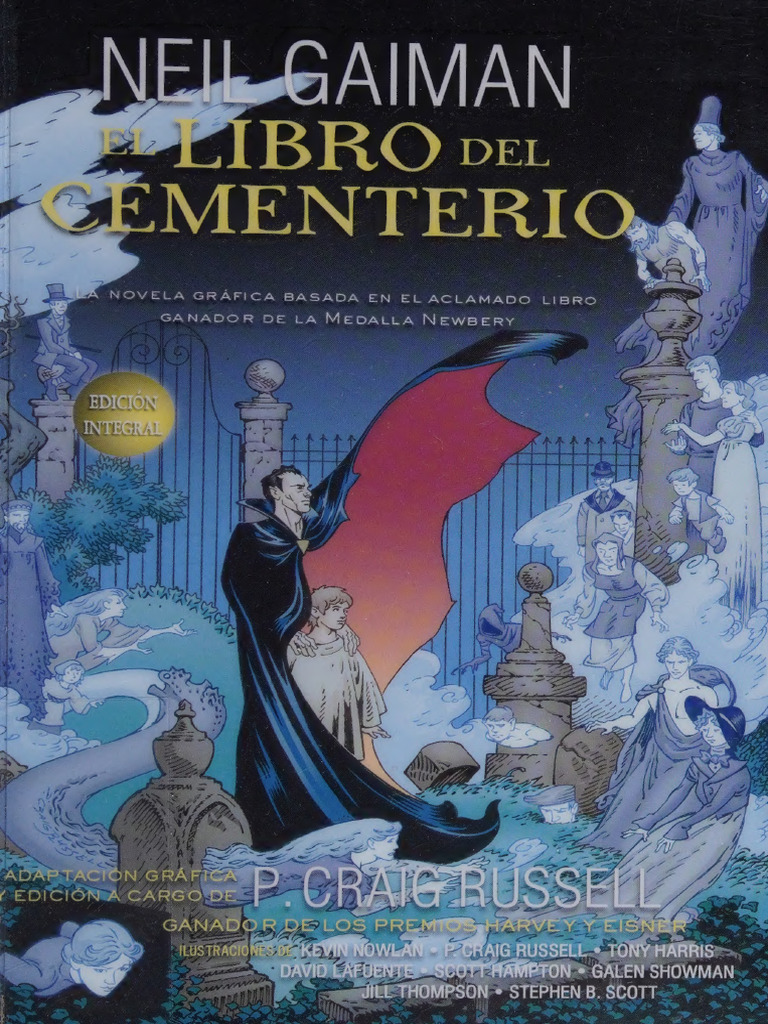 El Libro Del Cementerio Por Neil Gaiman Philip Craig Russell Mónica ...