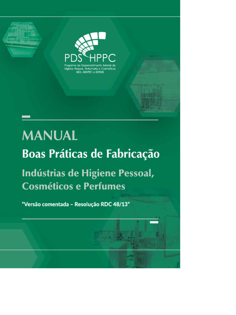 Manual BPF versão comentada RDC 48_13 - ABIHPEC | PDF